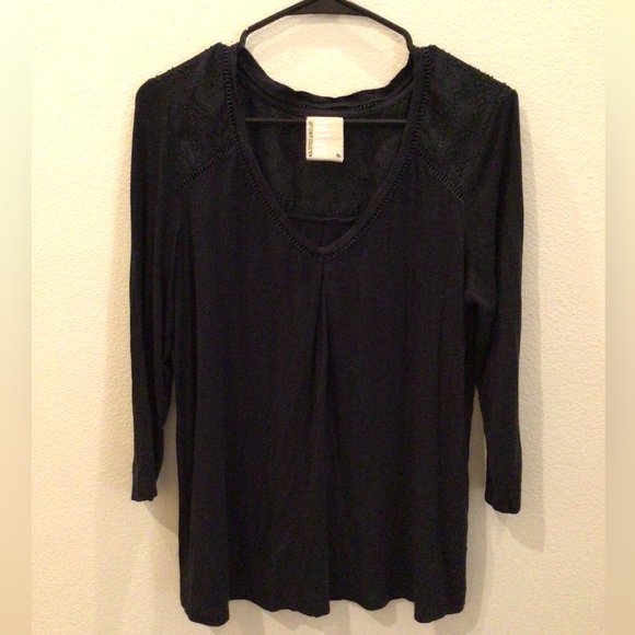 dolan | Tops | Anthropologie Dolan Left Coast Collection Black 34 ...